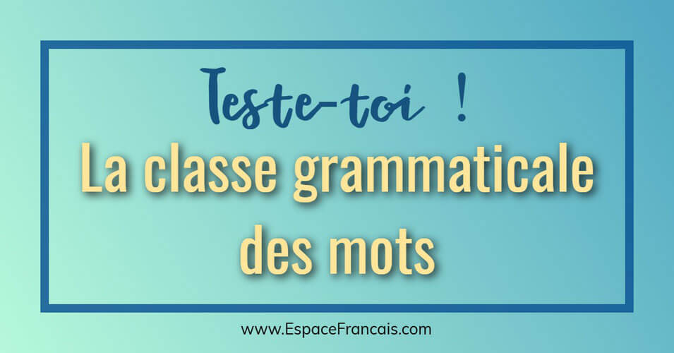 Quiz : Le verbe et son infinitif - EspaceFrancais.com