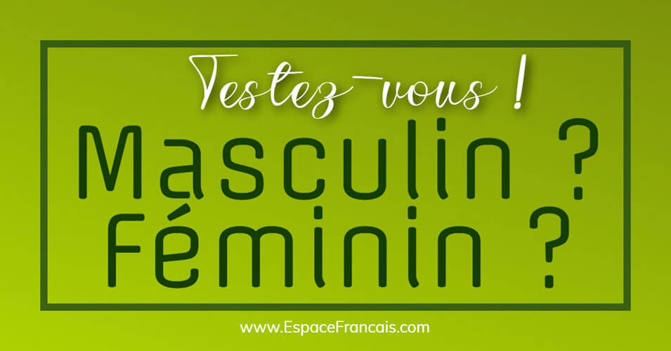 Quiz : Le nom et le déterminant - EspaceFrancais.com