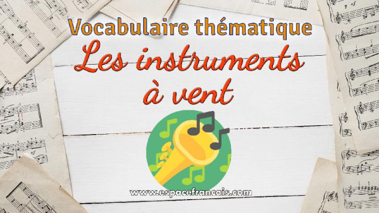 Vocabulaire français thématique – EspaceFrancais.com
