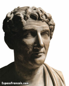 Ovide, buste en marbre du premier siècle. Musée des Offices, Florence ...
