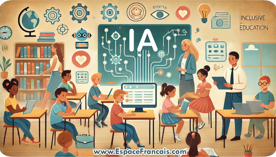IA et inclusion éducative – EspaceFrancais.com