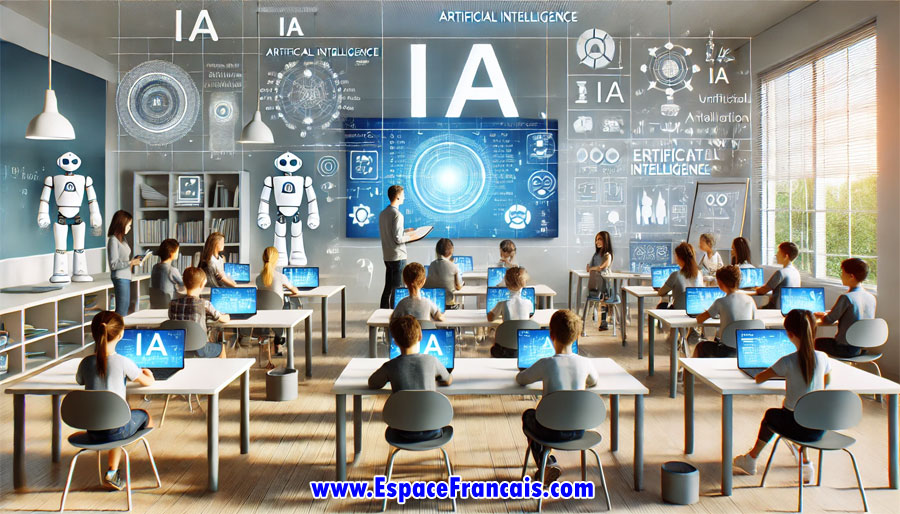 L'intelligence artificielle dans l'éducation - EspaceFrancais.com