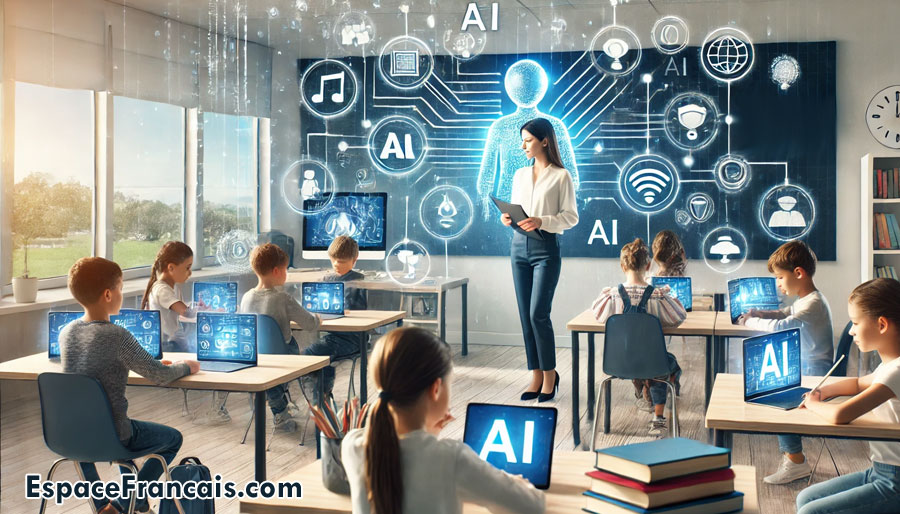 Outils d'intelligence artificielle pour faciliter l'enseignement - EspaceFrancais.com
