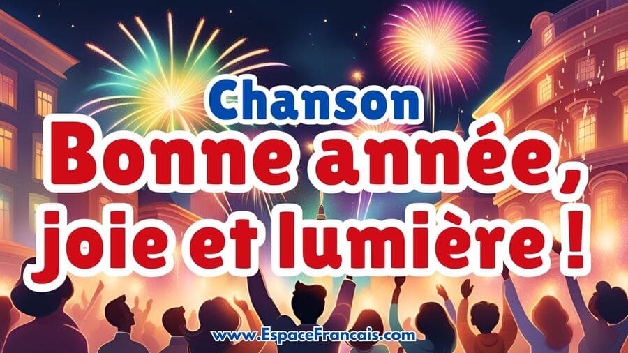 Chanson : Bonne année, joie et lumière – EspaceFrancais.com