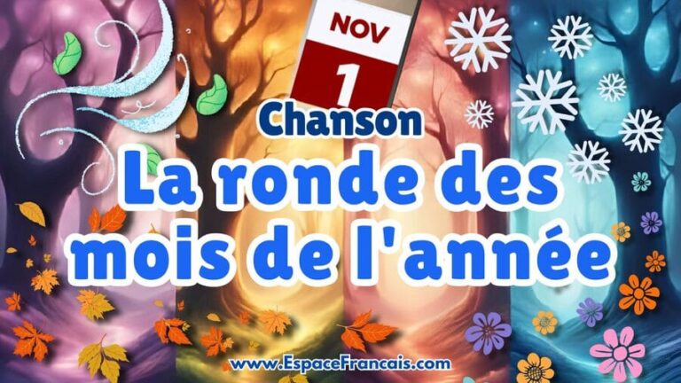 Chanson : La ronde des mois de l’année – Chanson pour apprendre les ...