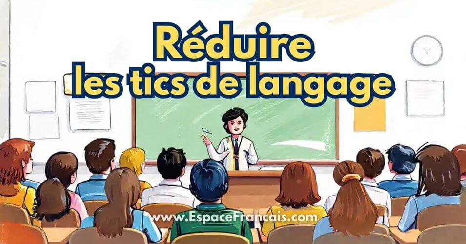 Réduire les tics de langage – EspaceFrancais.com